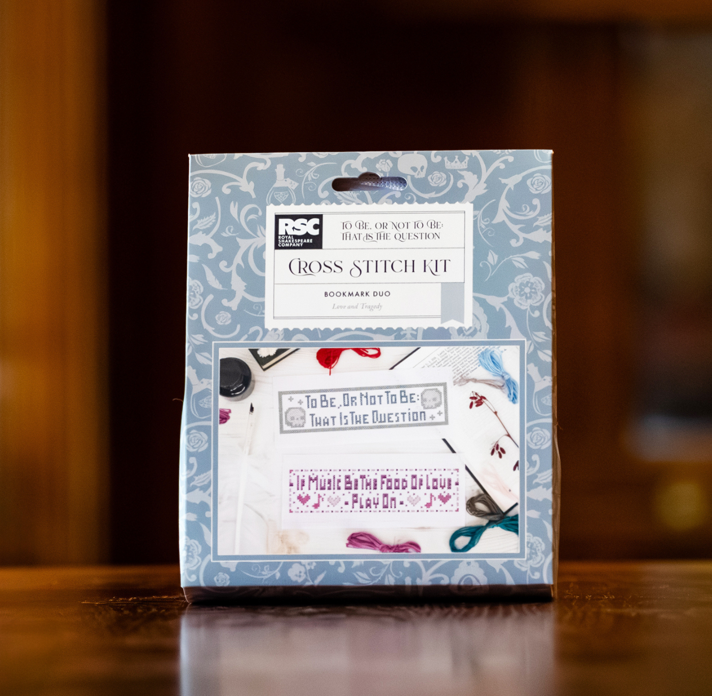 Cross Stitch Bookmark Kit: Love and Tragedy – The RSC shop