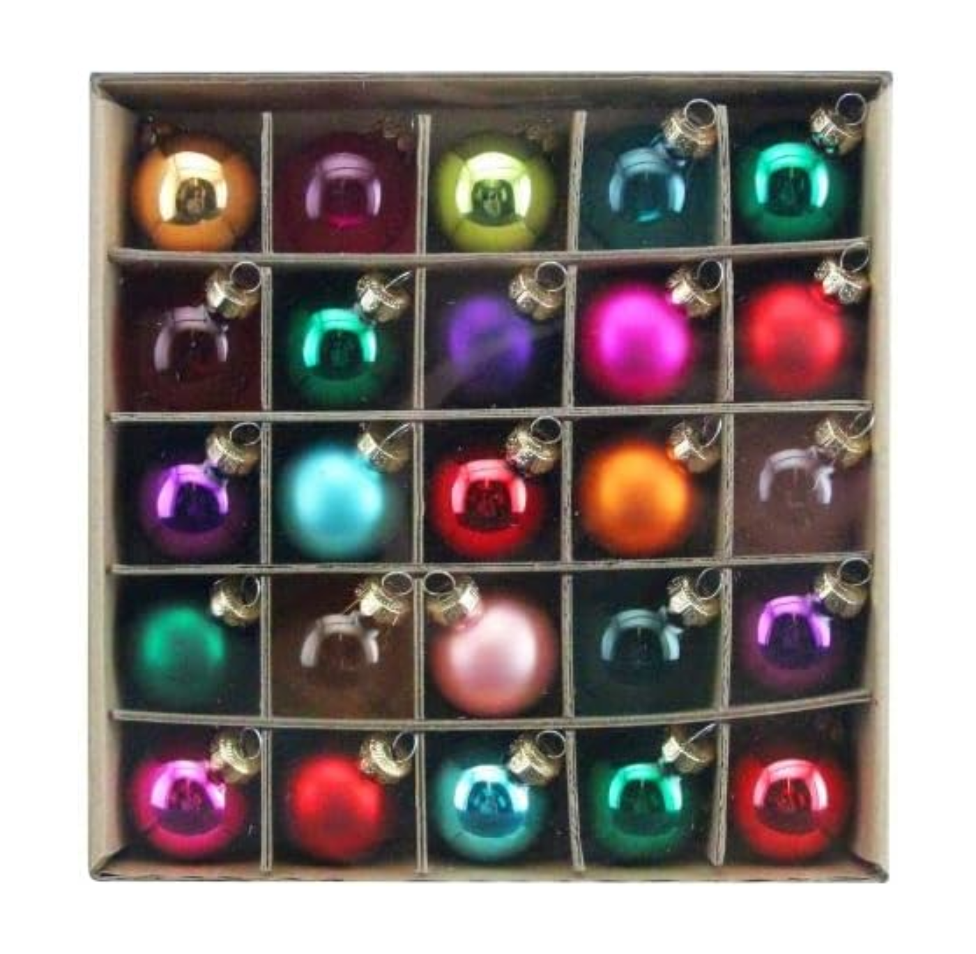 Multicolour Miniature Glass Bauble Box Set – The RSC shop