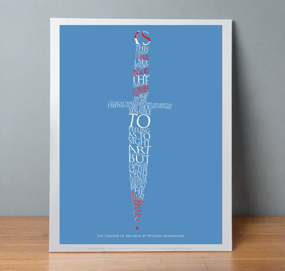Print: Macbeth - Is this a Dagger Which I See Before Me? – The RSC shop